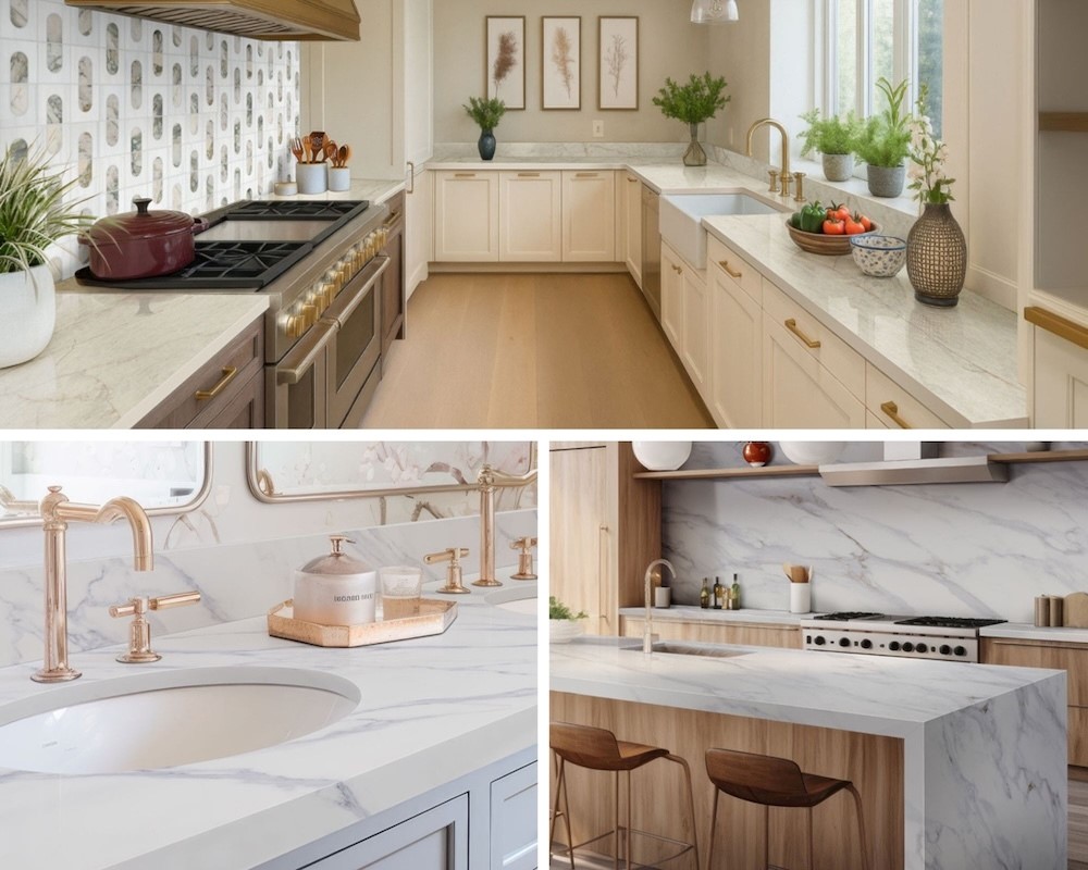 Q+ Engineered Countertops: Next-Gen Stone Look Designs