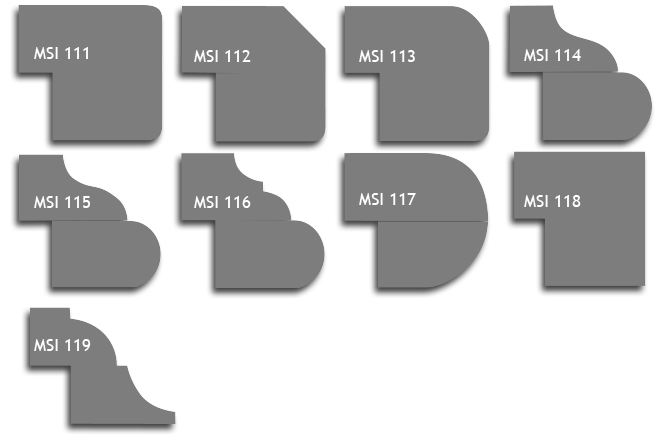 MSI Countertop Edge Profile Tool Details