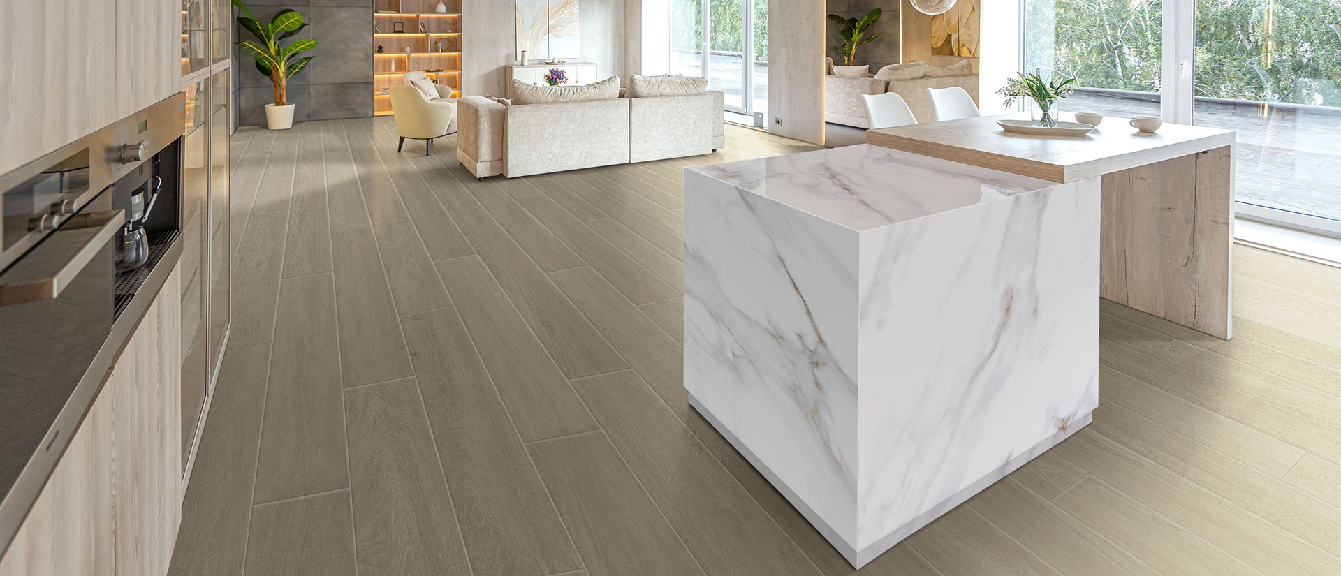 Calacatta Castana Quartz Countertops - MSI Quartz