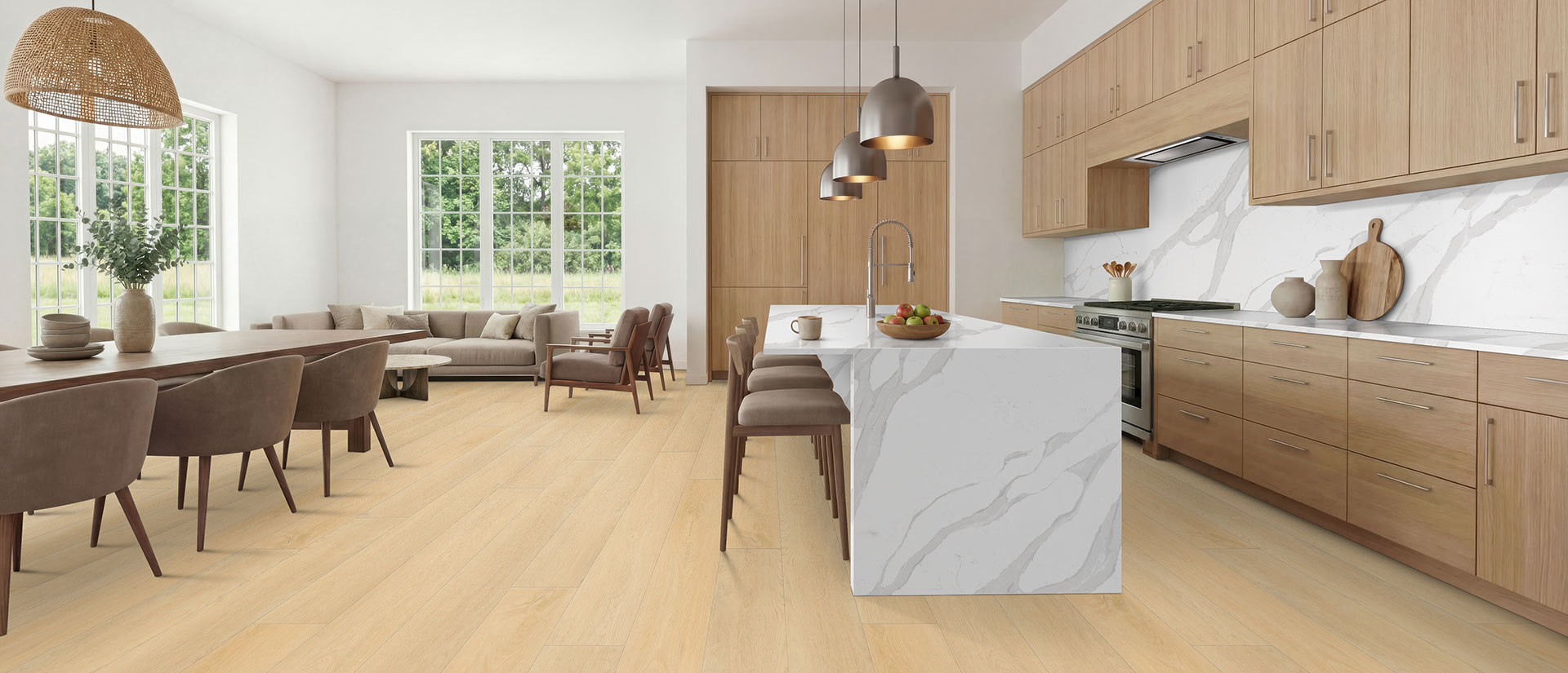 Calacatta Luccia Quartz - Q™ Premium Quartz - MSI Quartz