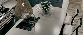 Macabo Gray Quartz - Q™ Premium Quartz - MSI Surfaces
