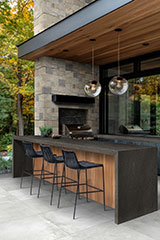Basaltina Nera Matte Porcelain Slabs - Stile® by MSI