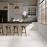 Cecily Pattern Marble Tile - MSI Backsplash Tile