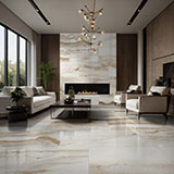 Nebula Almond Tile - MSI Surfaces